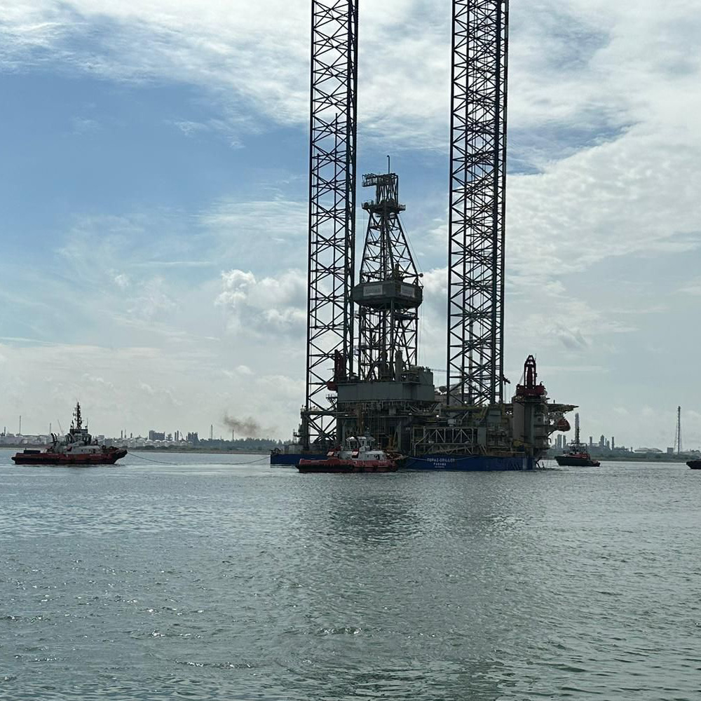 Vintage Topaz Driller successfully completed and departed from Crystal ...